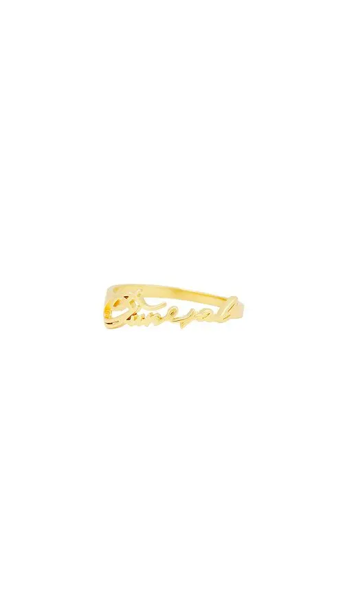 FUNERAL APPAREL Logo Ring - Gold