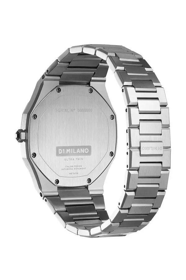D1 MILANO Ultra Thin 40mm Bracelet Watch - Geo