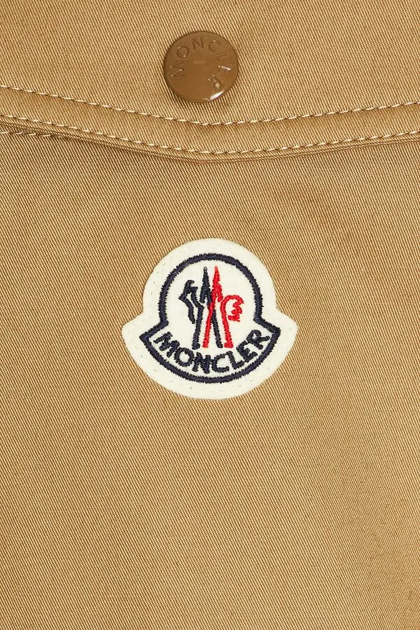 Moncler Overshirt In Brown