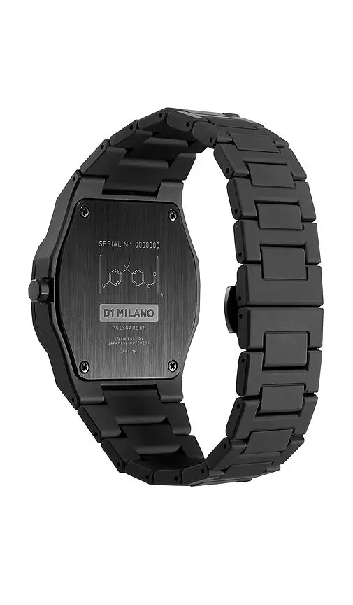 D1 MILANO Polycarbon 40.5mm Watch - Black