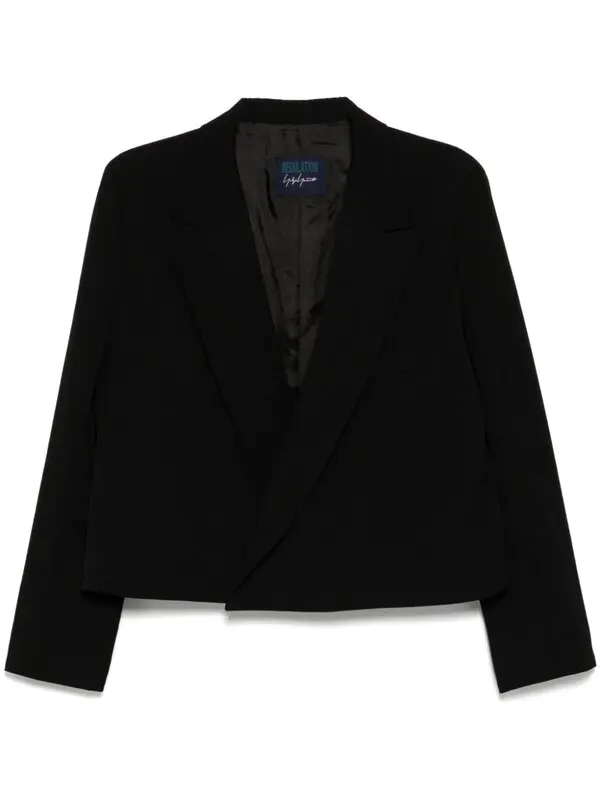 Yohji Yamamoto Cropped Blazer