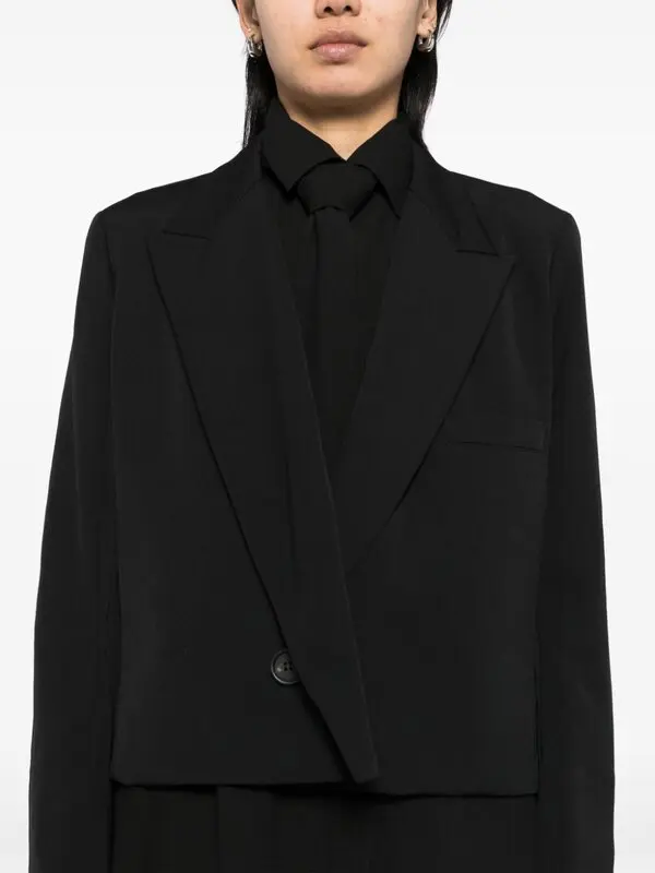 Yohji Yamamoto Cropped Blazer