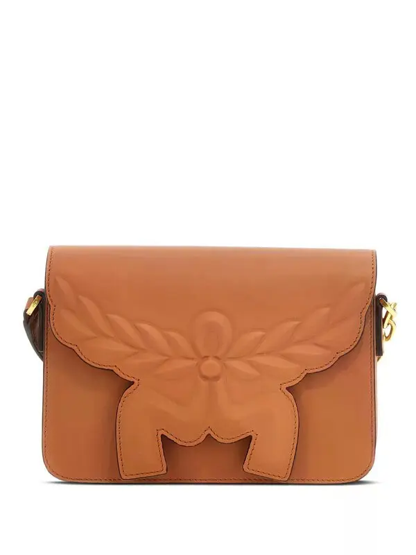 Mcm Himmel Laurel Small Cross Body Bag - Brown