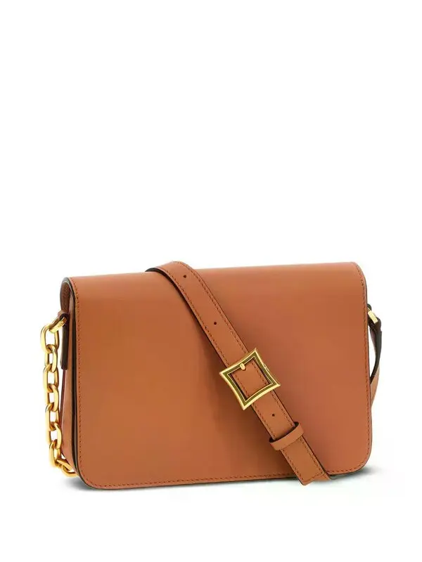 Mcm Himmel Laurel Small Cross Body Bag - Brown