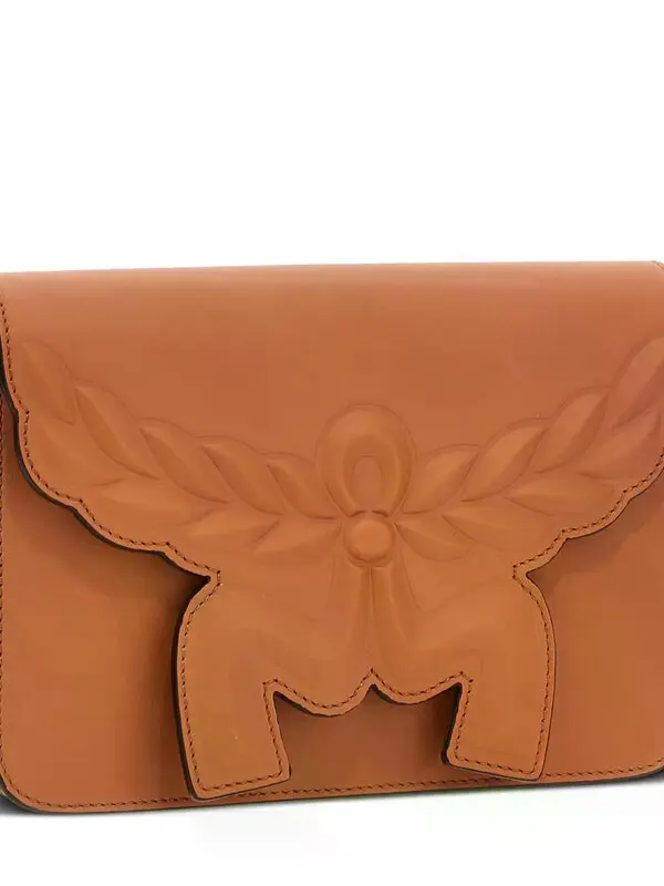 Mcm Himmel Laurel Small Cross Body Bag - Brown