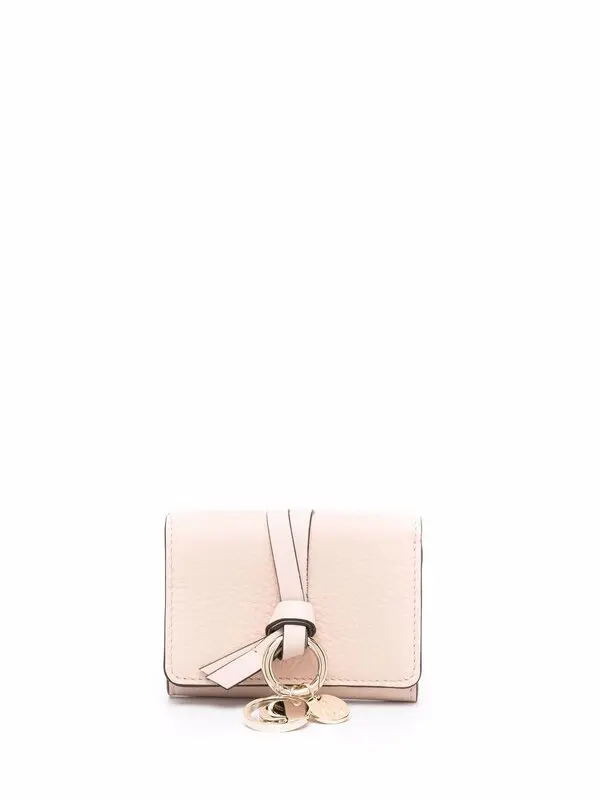 Chloé Alphabet Tri-fold Wallet - Pink
