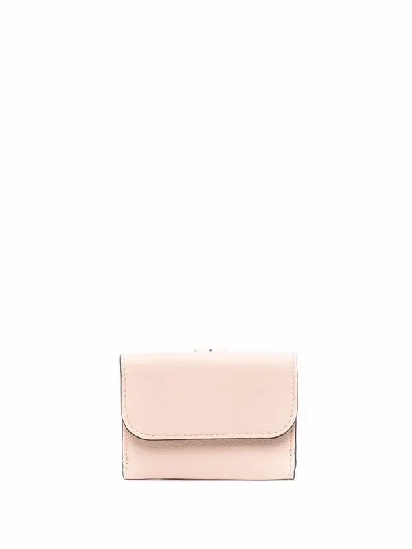 Chloé Alphabet Tri-fold Wallet - Pink