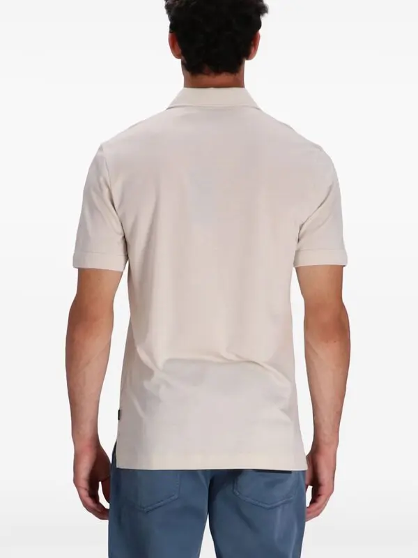 BOSS Cotton Polo Shirt - Neutrals