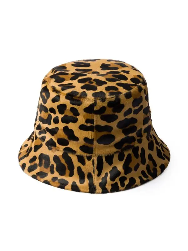 Prada Printed Bucket Hat - Neutrals