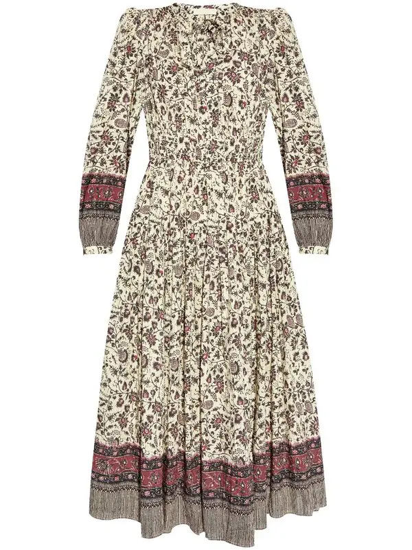 Ulla Johnson Mona Midi Dress - Cosmos