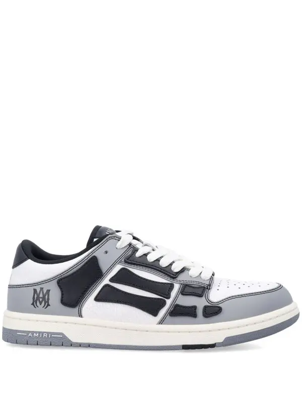 Amiri Varsity Skel Sneakers - Grey