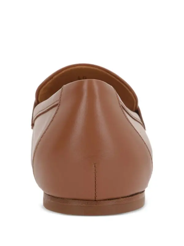TOD'S Leather Loafers - Brown