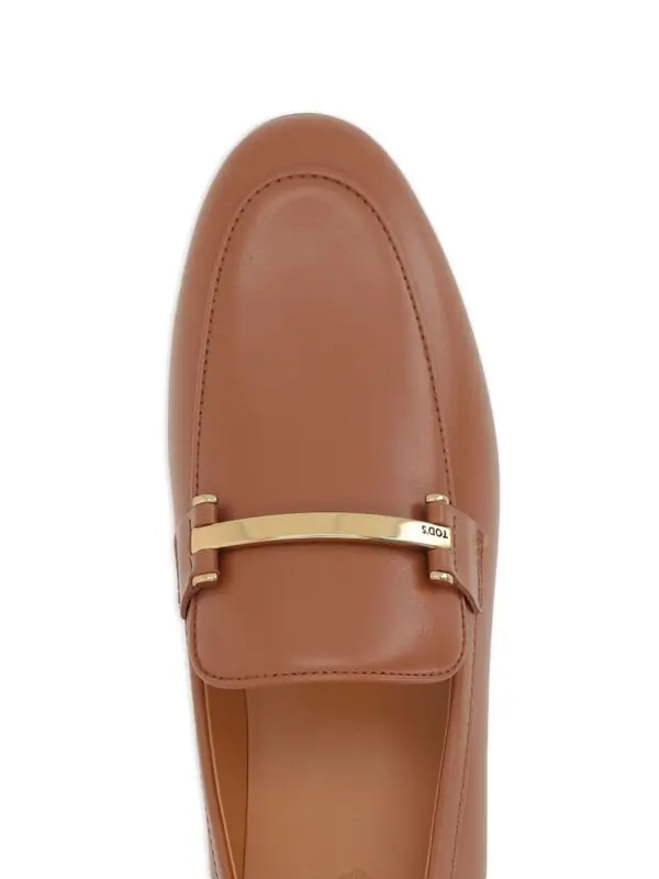TOD'S Leather Loafers - Brown