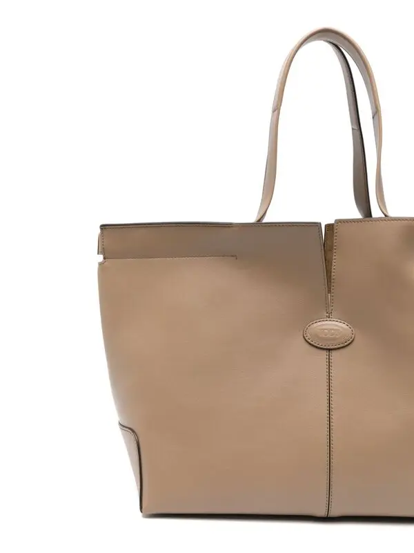 TOD'S Di Folio Tote Bag - Brown