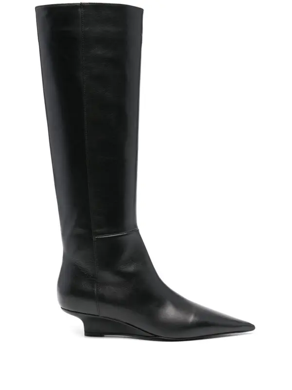 TOTEME 40mm Leather Knee Boots