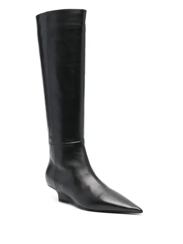 TOTEME 40mm Leather Knee Boots