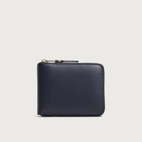 Comme Des Garçons Sa7100 Classic Wallet - Navy