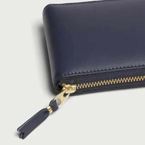 Comme Des Garçons Sa7100 Classic Wallet - Navy