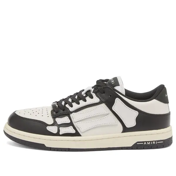Amiri Skel Low Top Sneakers - Black/white