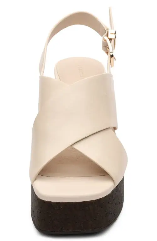 Sanctuary Nouveau Platform Wedge Sandal - Eco Natural