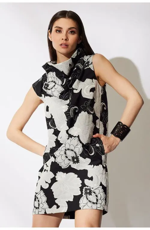 Natori Cressida Applique Shift Dress