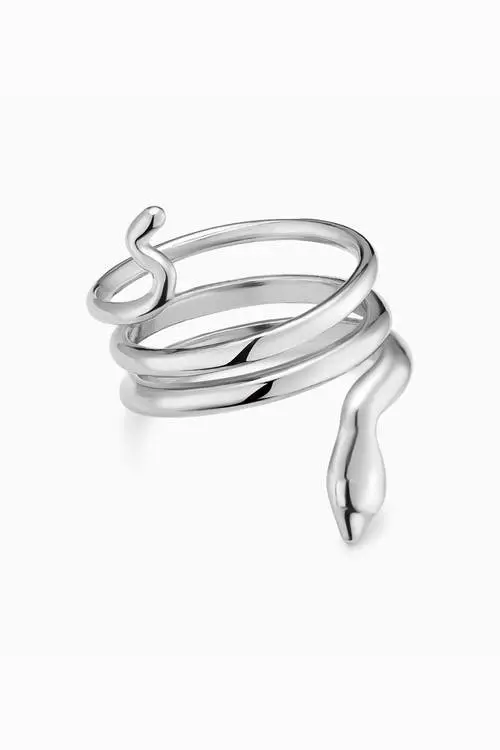 ORADINA Sterling Snake Wrap Ring