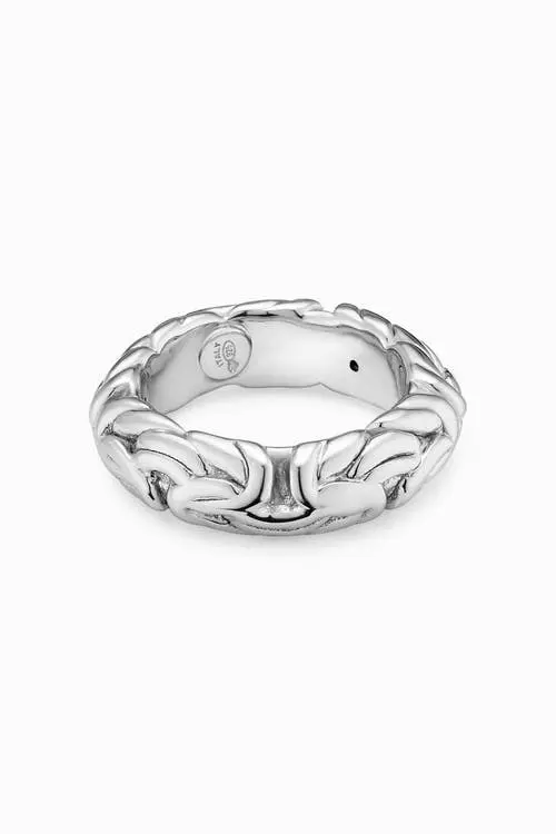 ORADINA Sterling Byzantine Artisan Ring
