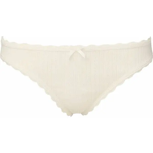 WeWoreWhat Low Rise Brief - Ivory