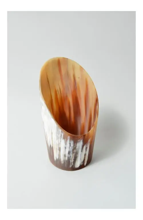 MAADILI COLLECTIVE Nestled Horn Wine Holder