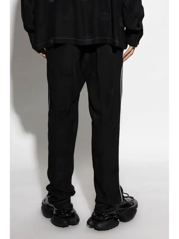 Dolce & Gabbana Drawstring Trousers - Black