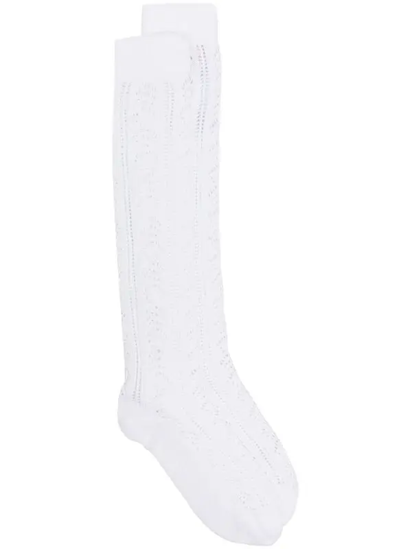 Valentino Garavani Cotton Socks - White