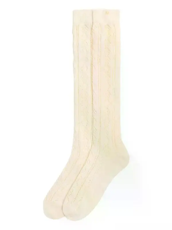 Valentino Garavani Cotton Socks - Neutrals