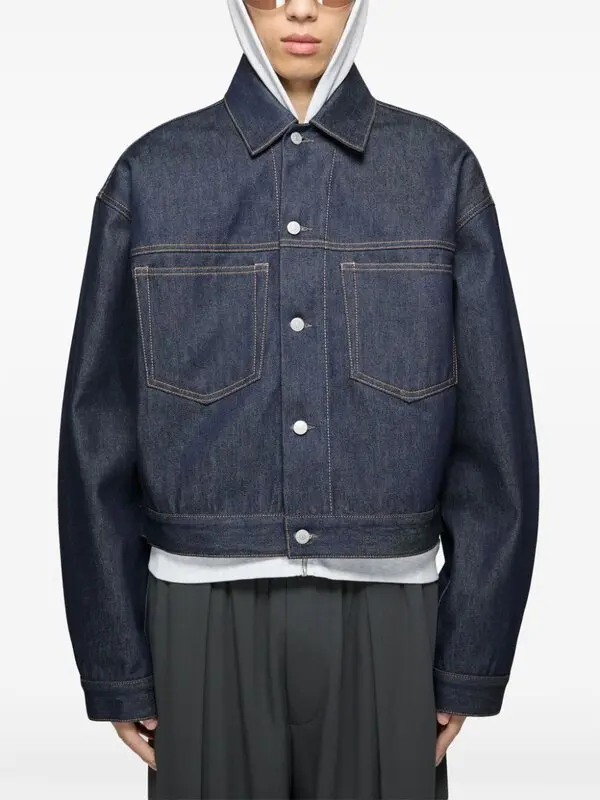 Acne Studios Cropped Denim Jacket