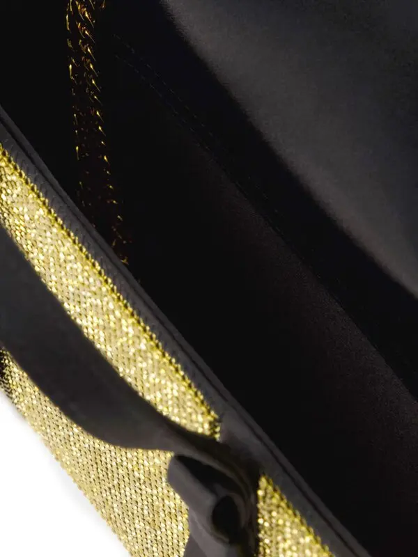 Kara Midi Bow Tote Bag - Gold