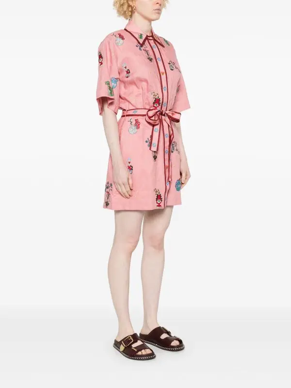 ALEMAIS Timmy Mini Shirt Dress