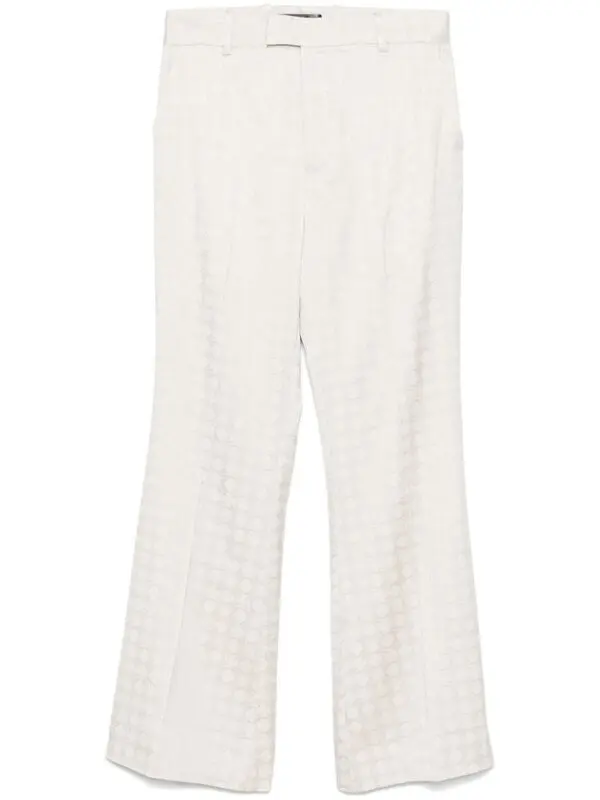 Amiri Ma-monogram Flared Trousers