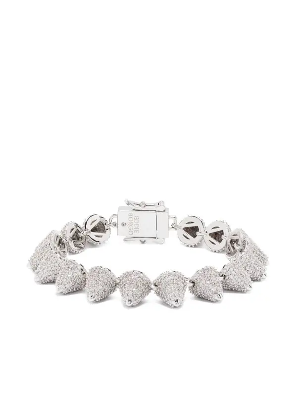 Eddie Borgo Pavé Cone Bracelet - Silver