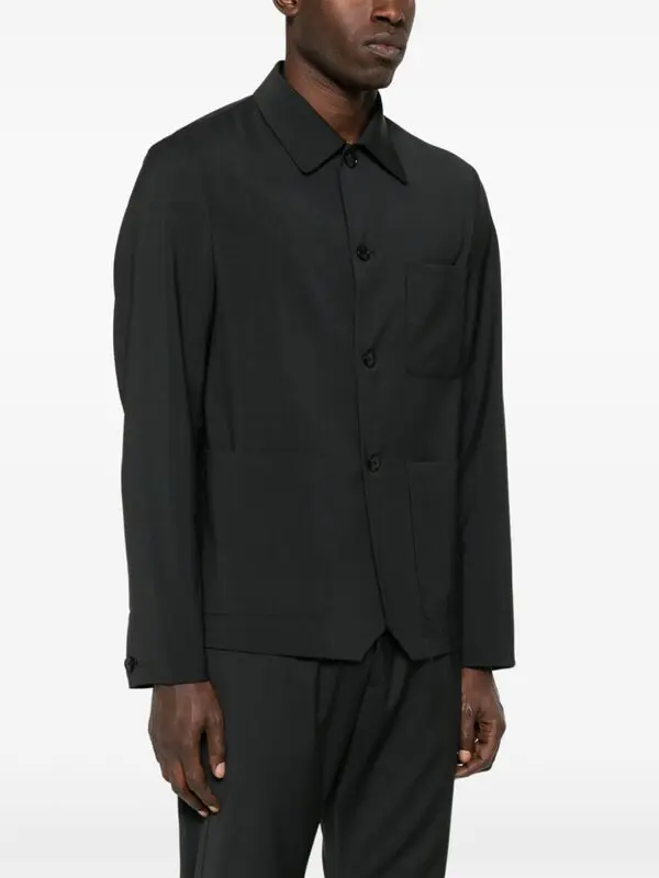 Barena Venezia Virgin-wool Shirt - Grey