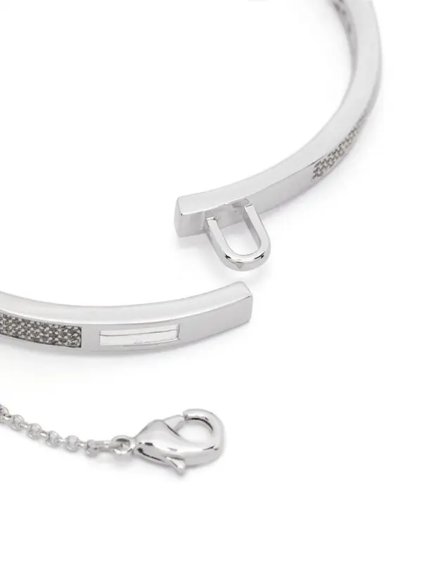 Eddie Borgo Pavé Safety Chain Bracelet