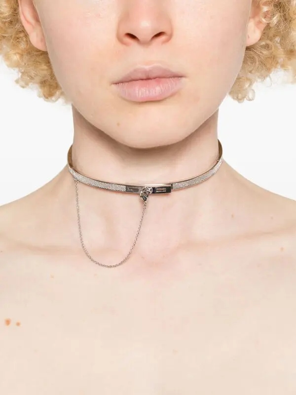 Eddie Borgo Pavé Safety Chain Choker