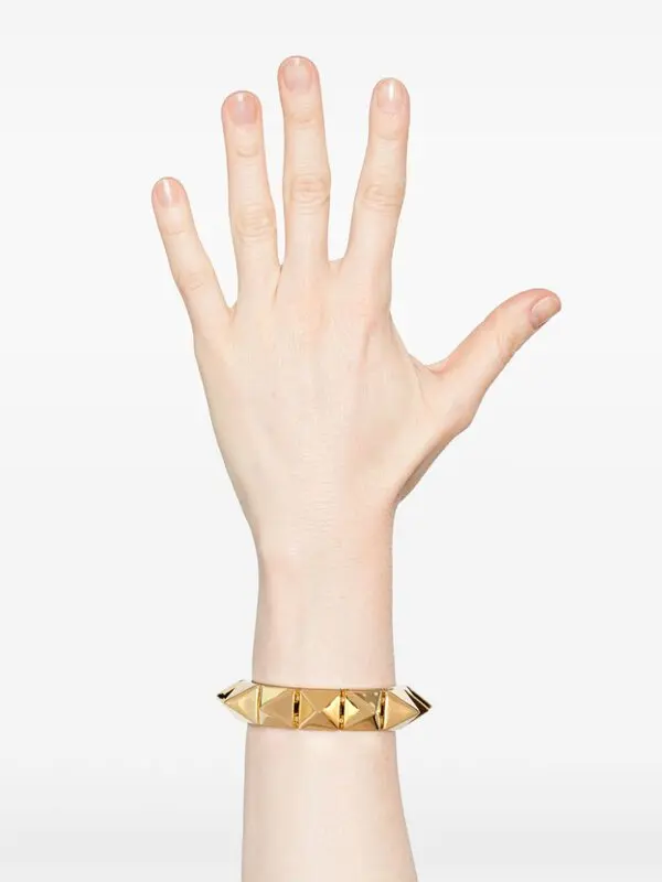 Eddie Borgo Large Pyramid Bracelet - Gold