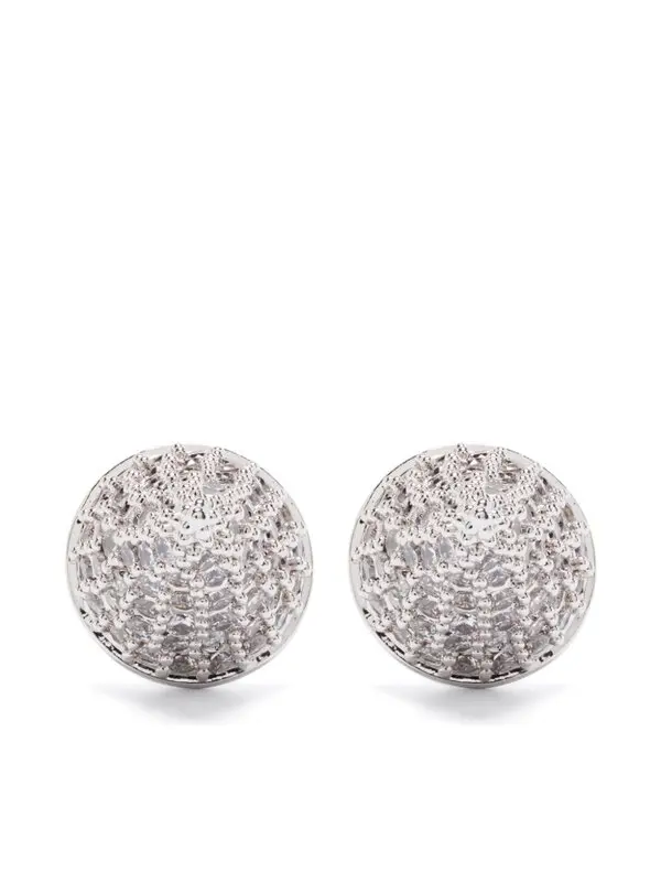 Eddie Borgo Pavé Cone Earrings - Silver
