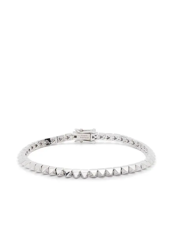 Eddie Borgo Pyramid Tennis Bracelet - Silver