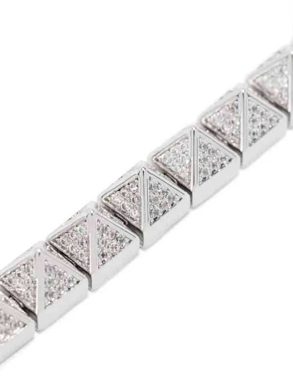 Eddie Borgo Pavé Pyramid Bracelet