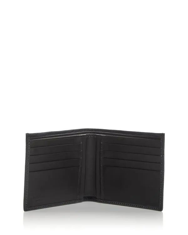 FERRAGAMO Revival Leather Bifold Wallet - Deep Ocean