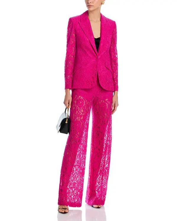 L'AGENCE Livvy Lace Straight Leg Trousers