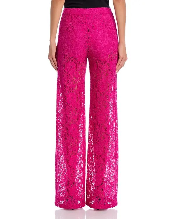 L'AGENCE Livvy Lace Straight Leg Trousers