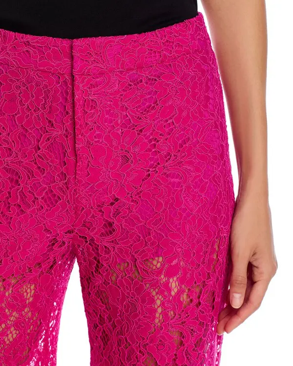L'AGENCE Livvy Lace Straight Leg Trousers