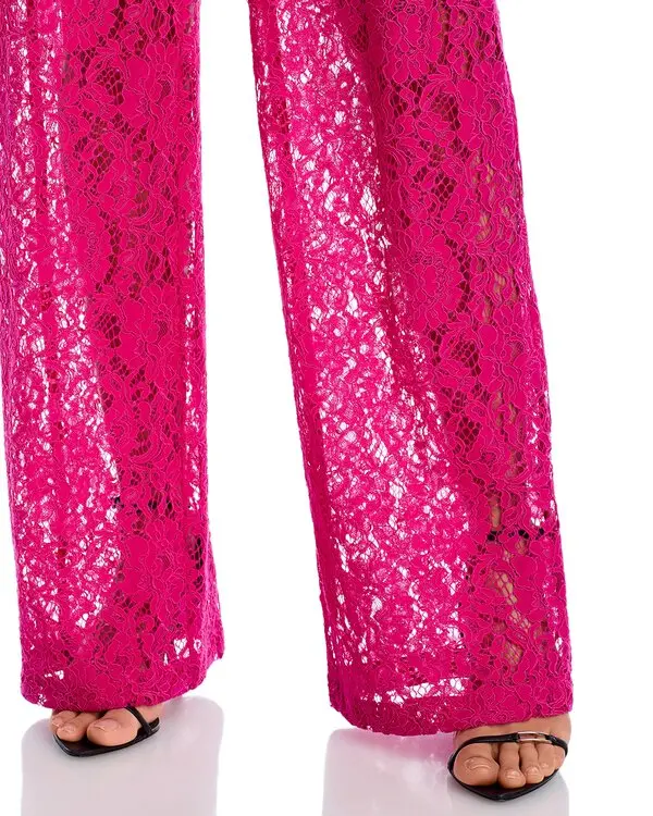 L'AGENCE Livvy Lace Straight Leg Trousers