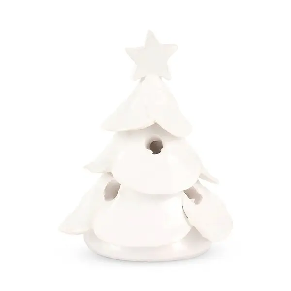 VIETRI Foresta Mini Scalloped Tree - White